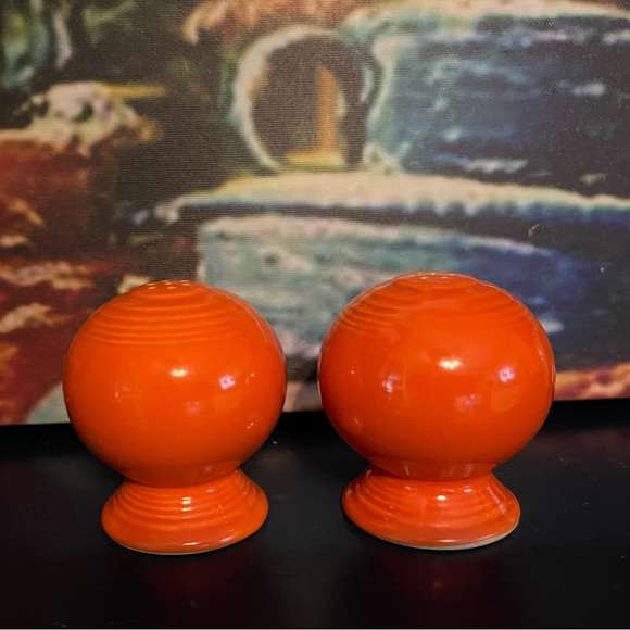 Fiestaware | Dining | Fiestaware Fiesta Vintage Red Salt Pepperoriginal ...